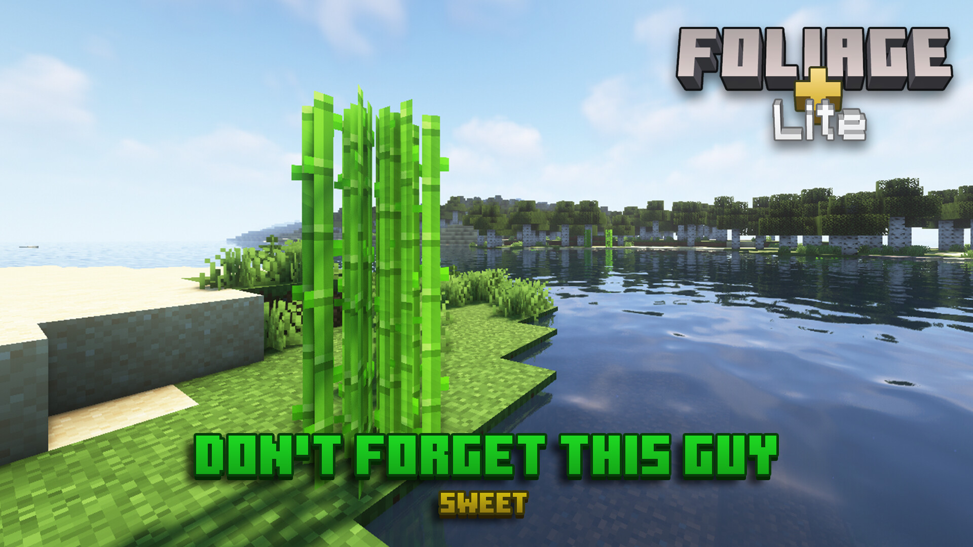 Foliage+ Lite [V1.1] | 1.14 - 1.19 Minecraft Texture Pack