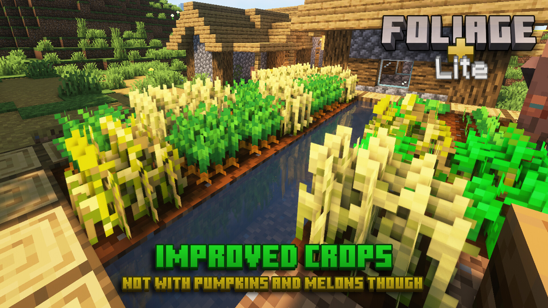 Foliage+ Lite [V1.1] | 1.14 - 1.19 Minecraft Texture Pack