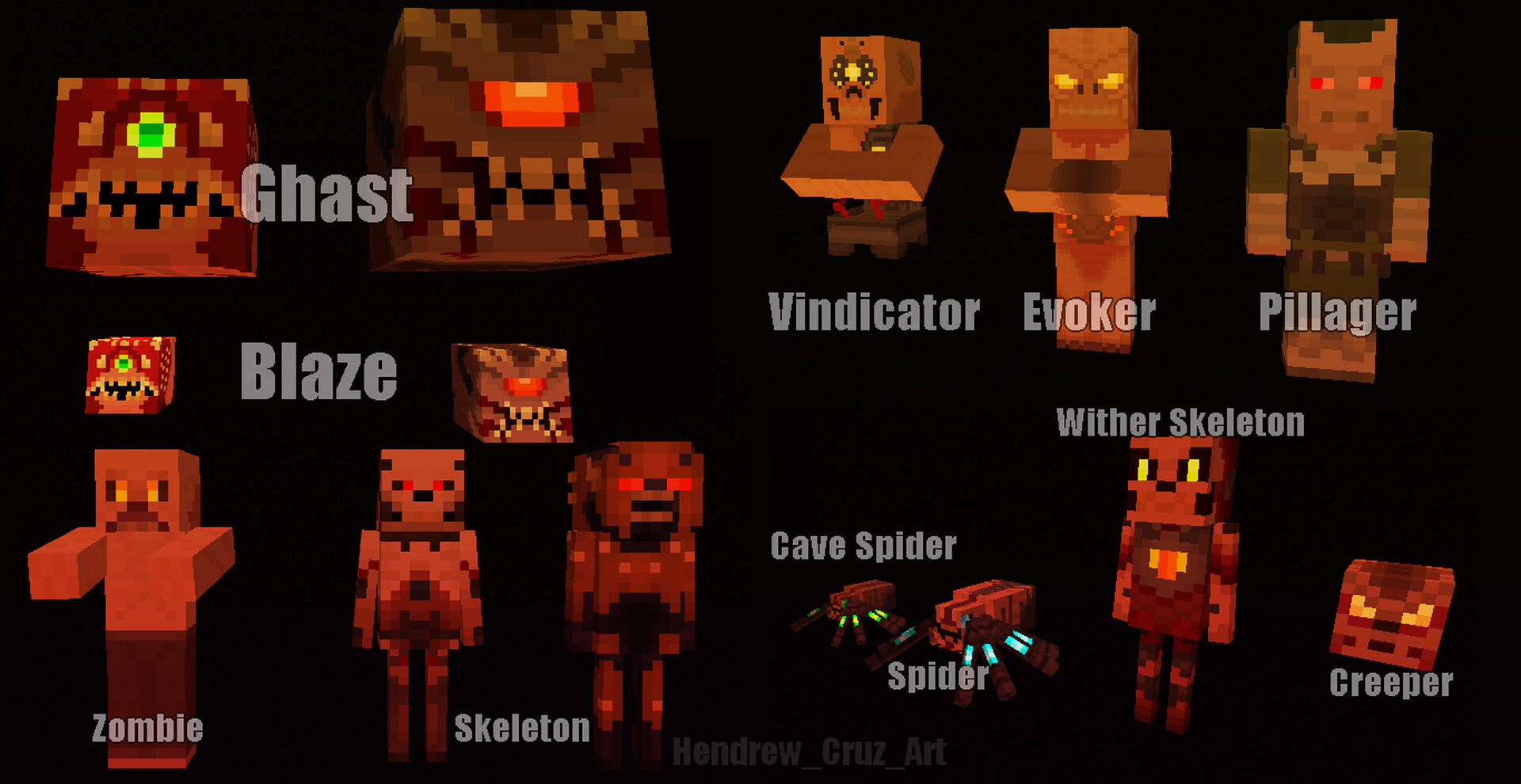 𝗗𝗢𝗢𝗠 𝗘𝘁𝗲𝗿𝗻𝗮𝗹 Minecraft Texture Pack