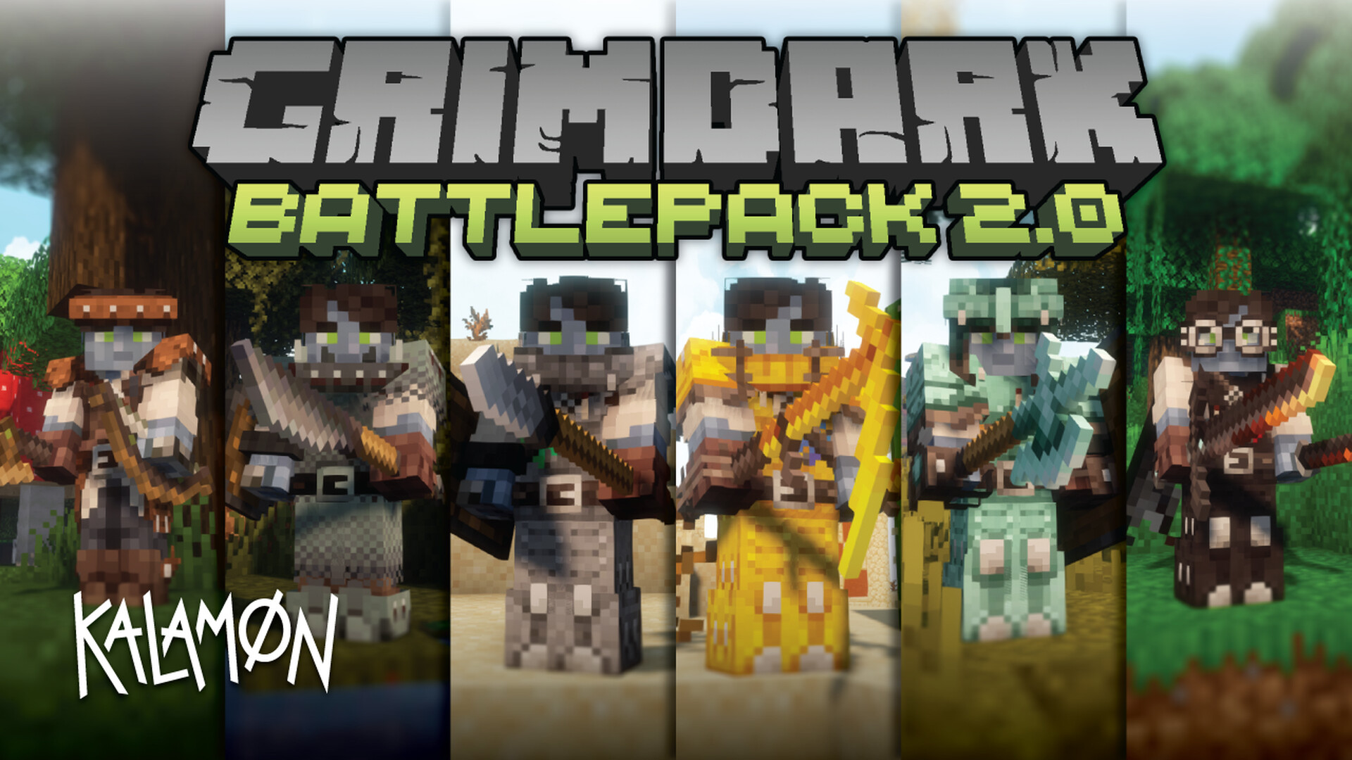 Kal's Grimdark Battlepack [Java 1.16.5] Minecraft Texture Pack