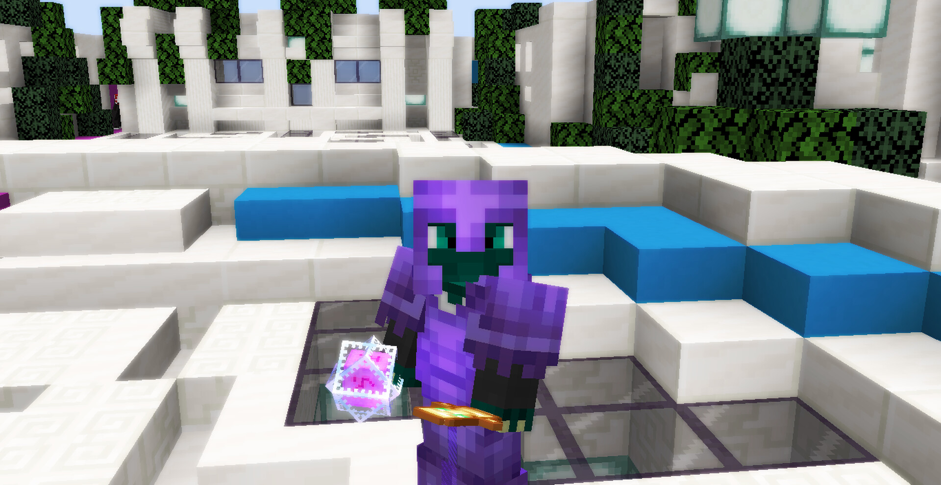 3D End Crystals Minecraft Texture Pack