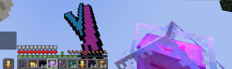 3D End Crystals Minecraft Texture Pack