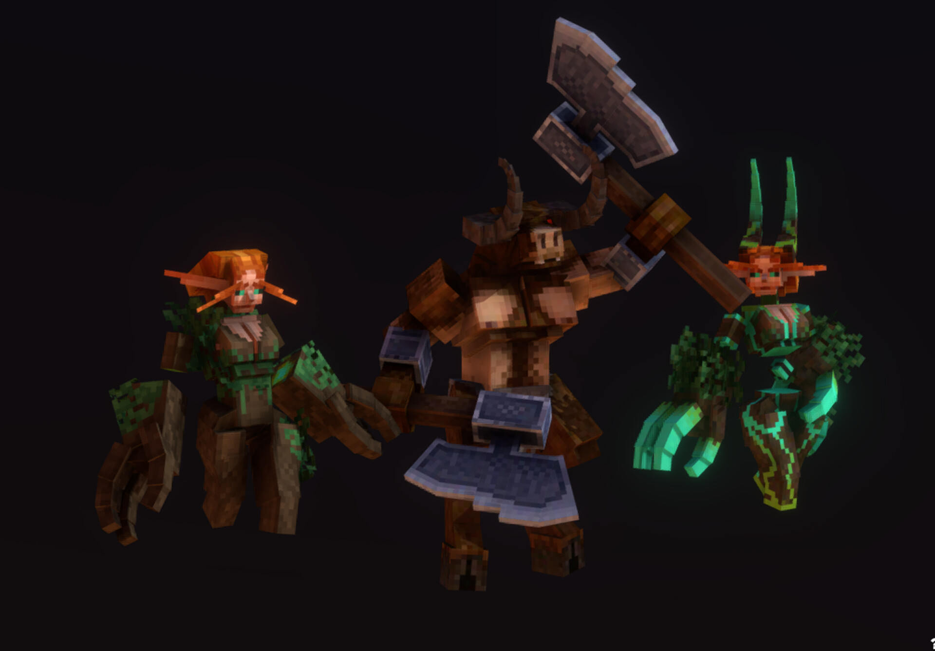 Fantasy Bestiary - mobs for ModelEngine plugin Minecraft Texture Pack