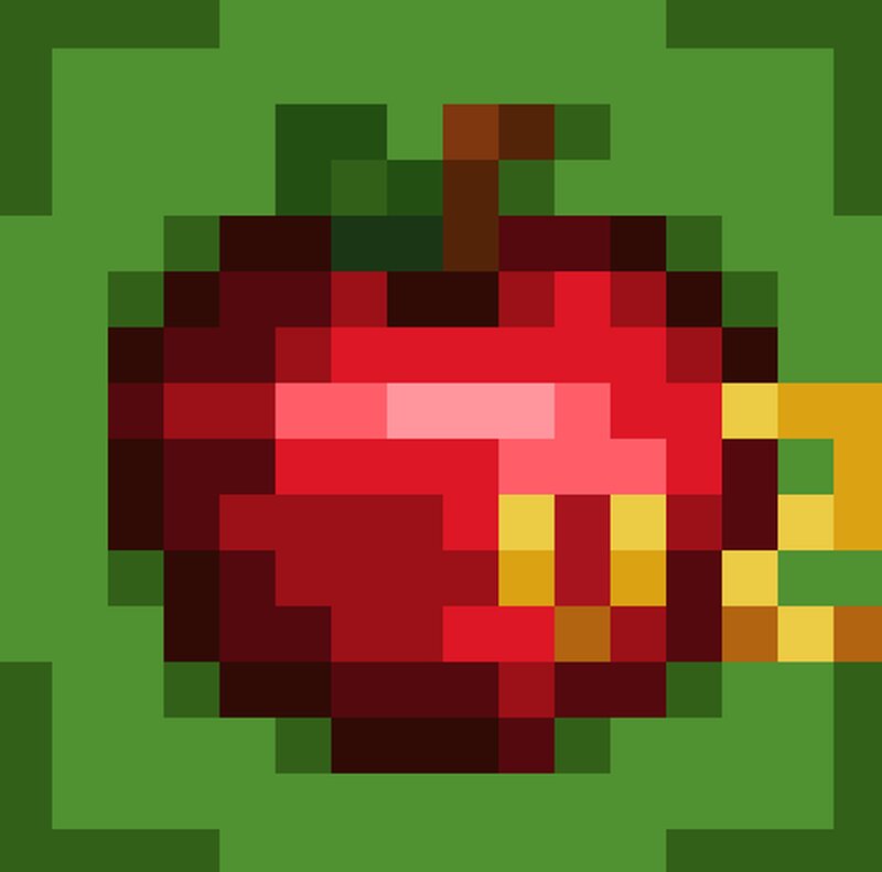 Redesigned Apples v2 Minecraft Texture Pack