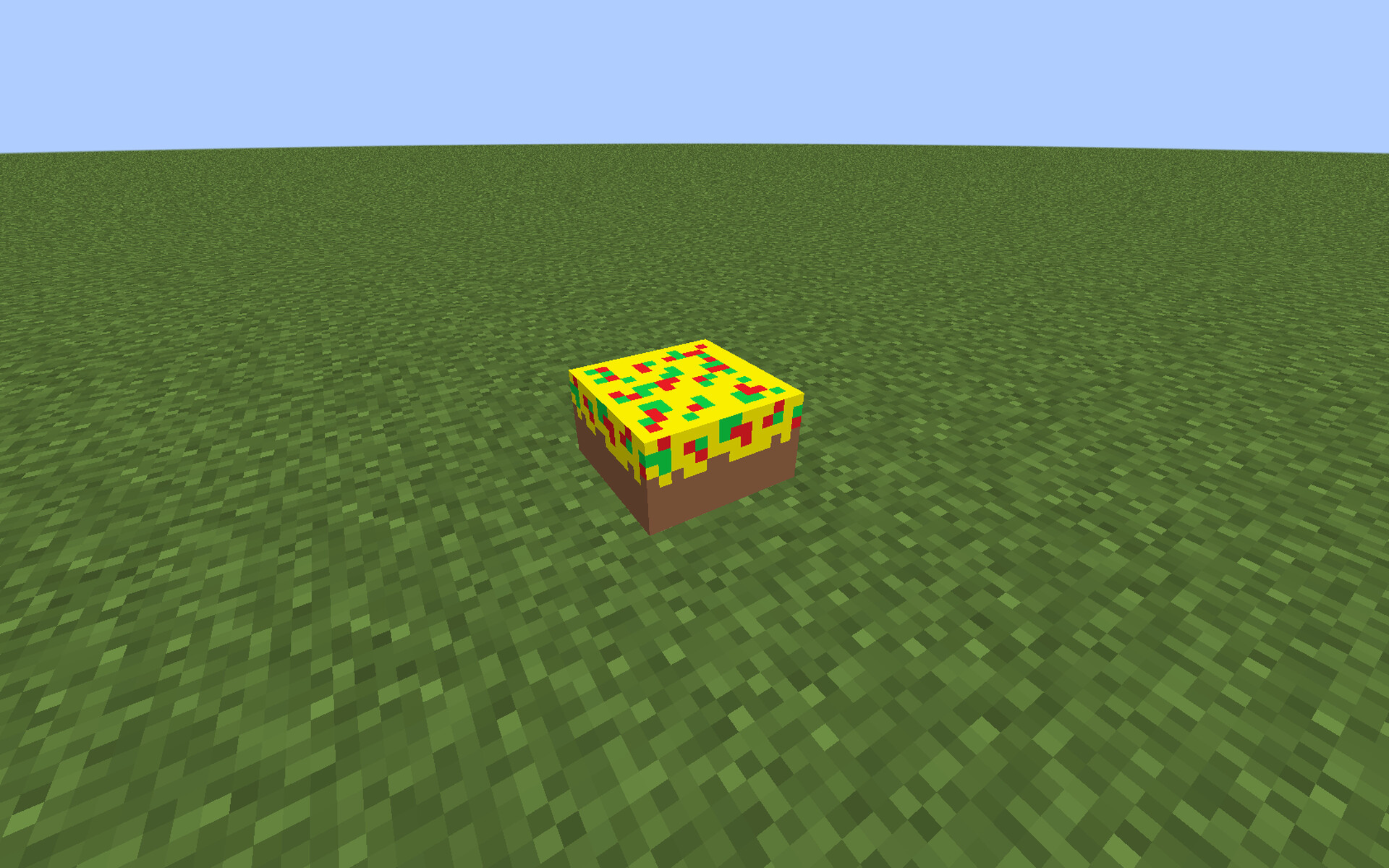Cake to Pizza Minecraft Texture Pack