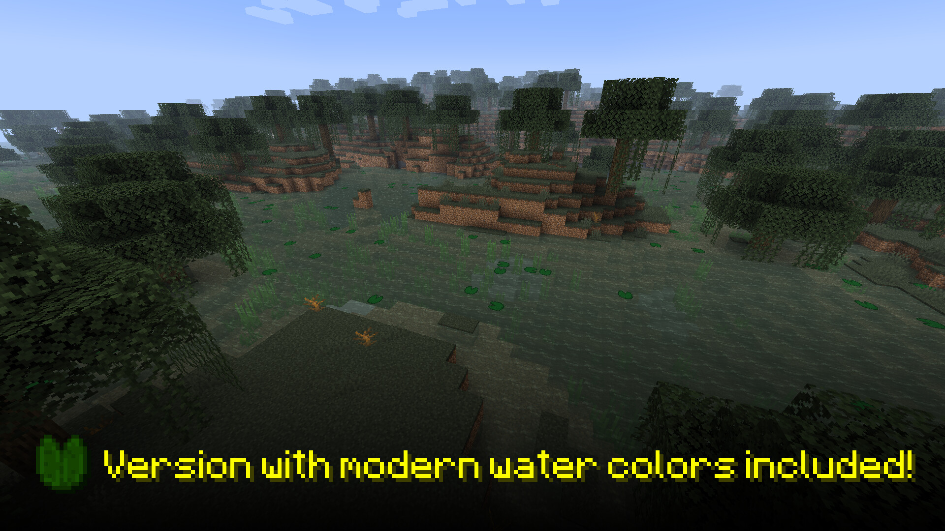 Old Swamp Colors & Water! Minecraft Texture Pack