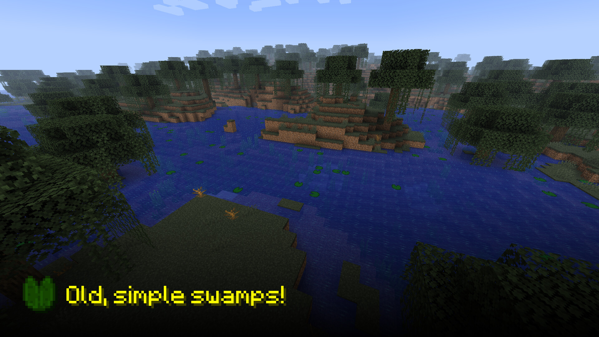 Old Swamp Colors & Water! Minecraft Texture Pack