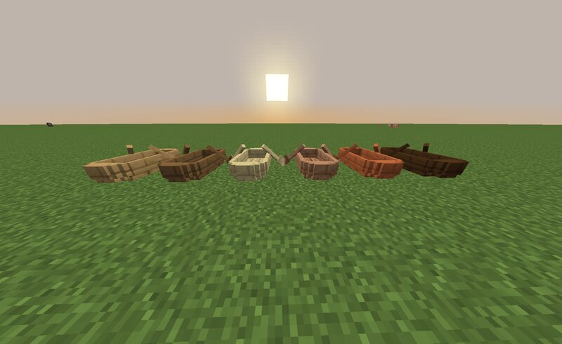 improved boats Minecraft Texture Pack