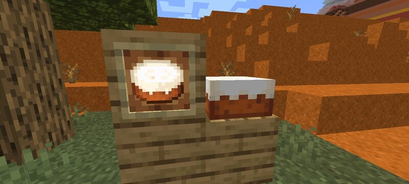 a cake without decoration Minecraft Texture Pack