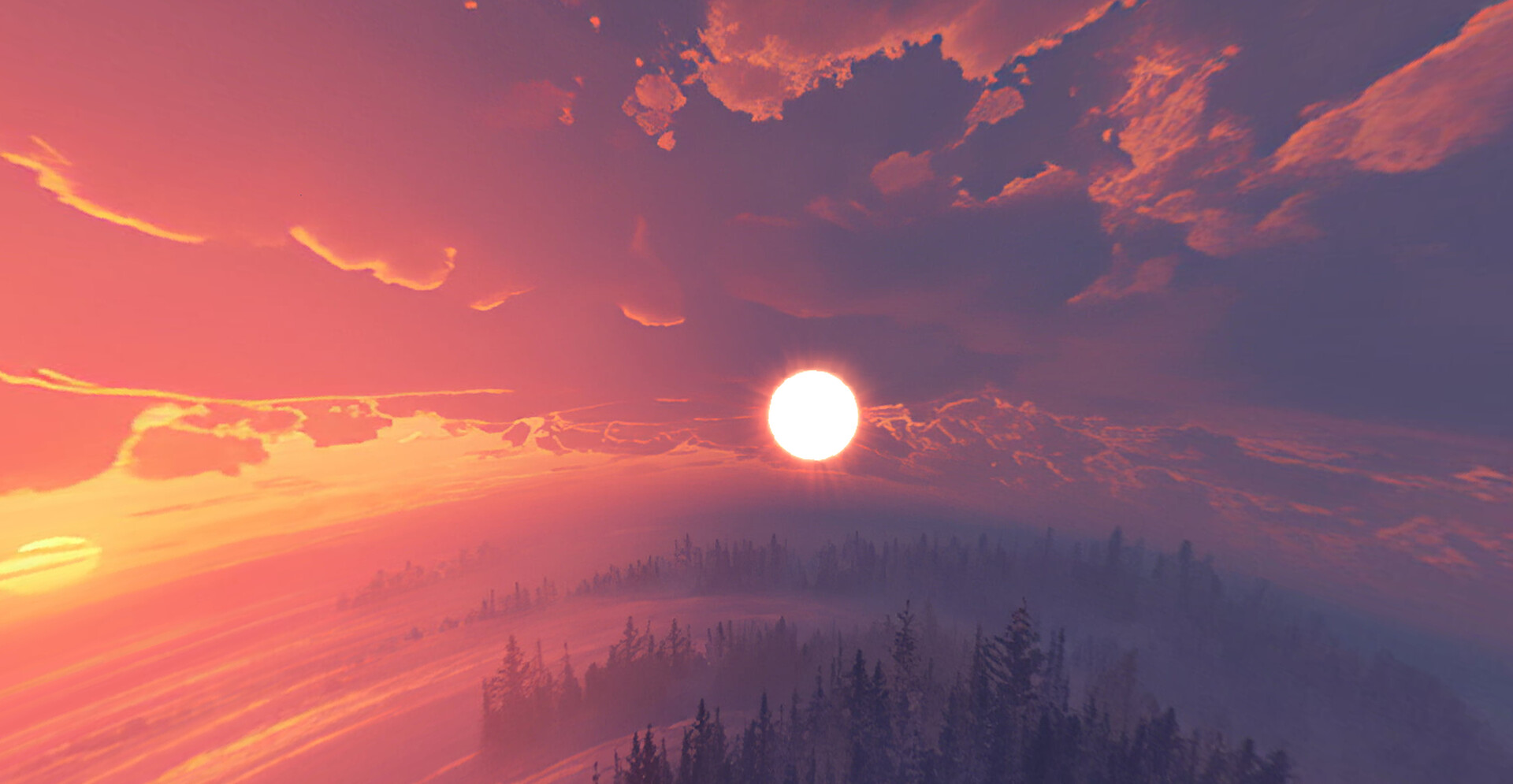 Redsky sky overlay Minecraft Texture Pack