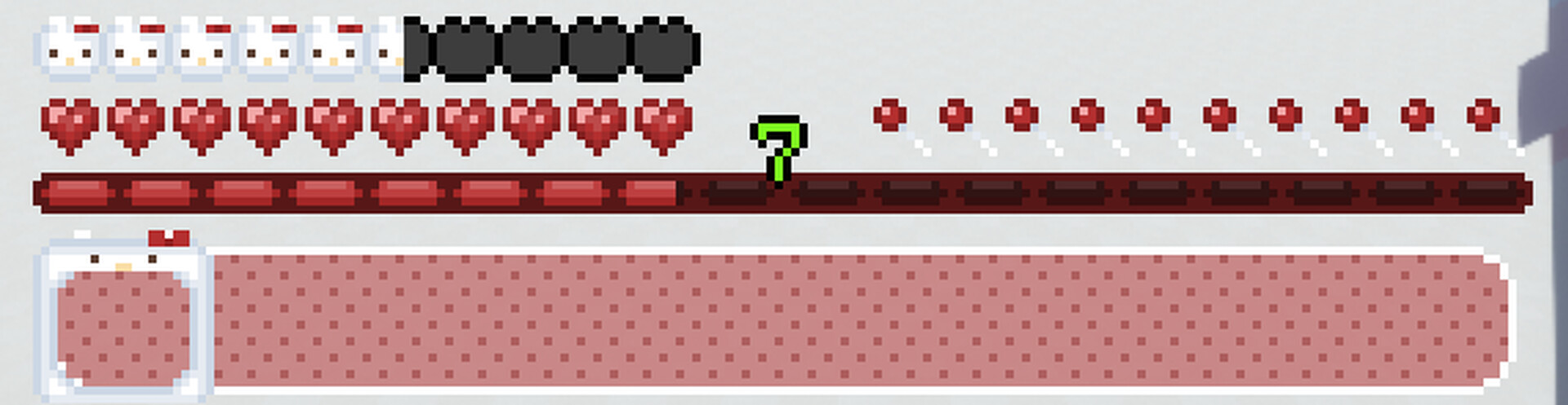 🎀 Hello Kitty Hotbar :D 𐐪𐑂 .˚ₓ Minecraft Texture Pack