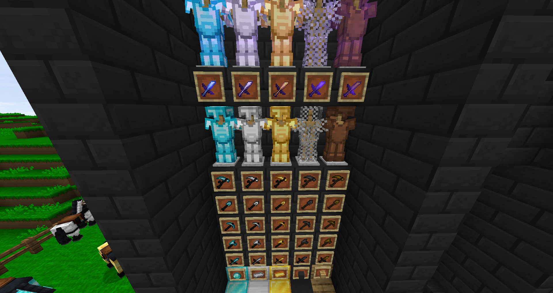 ExVan [16x16] PvP Texture Pack (1.8.9) (Dark Stone, Transparent GUI etc ...