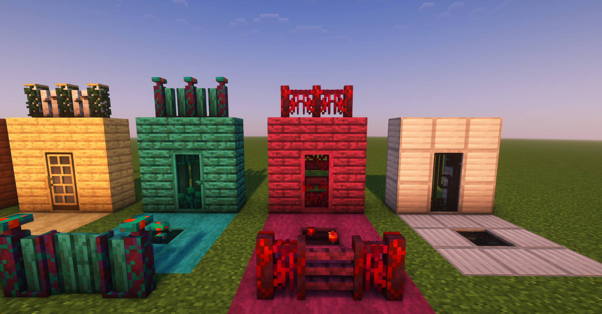 Recreated Doors 1.18 and below Minecraft Texture Pack