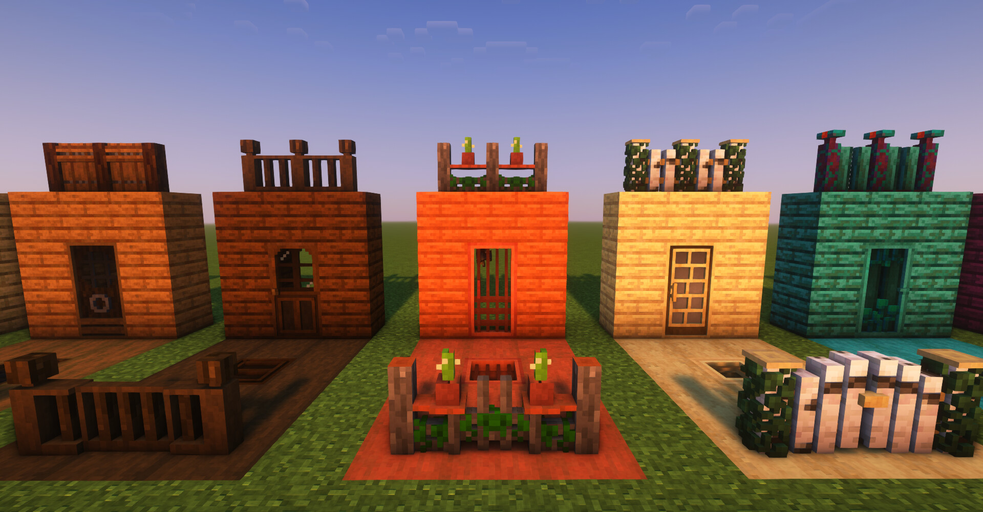 Recreated Doors 1.18 and below Minecraft Texture Pack