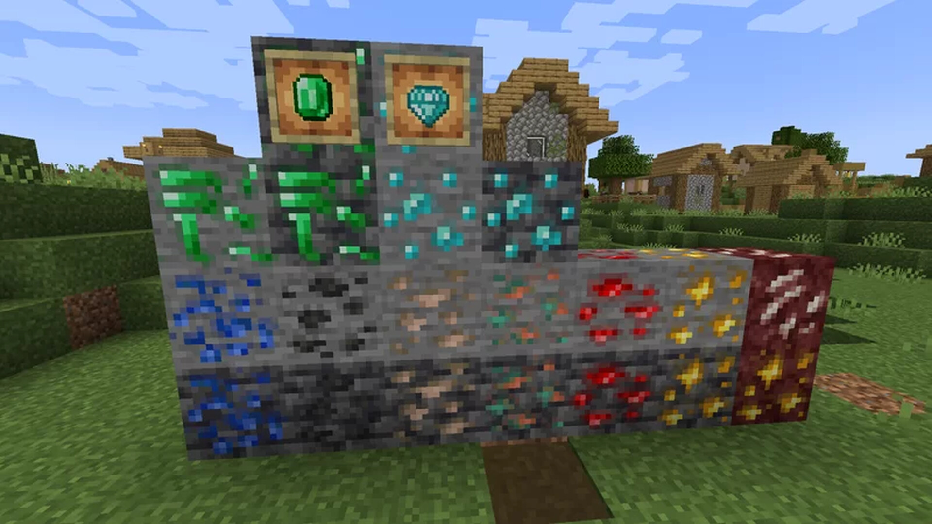 CreeprVictor's Real Life Based Ores (Java, BE link) Minecraft Texture Pack