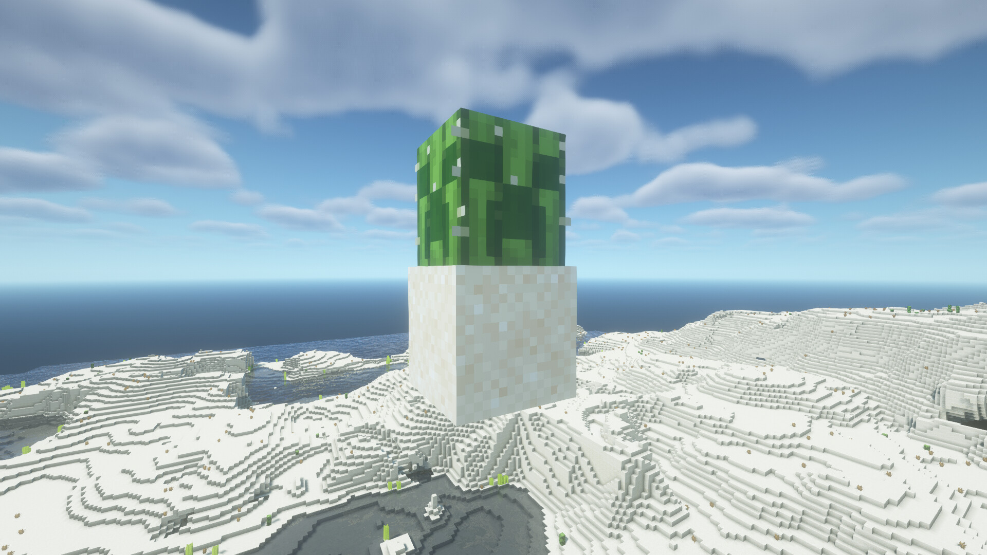 Creeper Cactus Minecraft Texture Pack