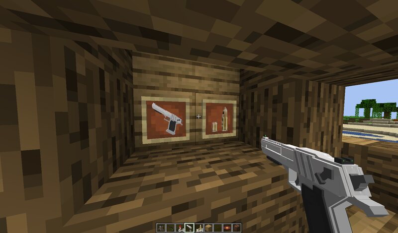 Crossbow to 3D Deagle for 1.18.1 Minecraft Texture Pack