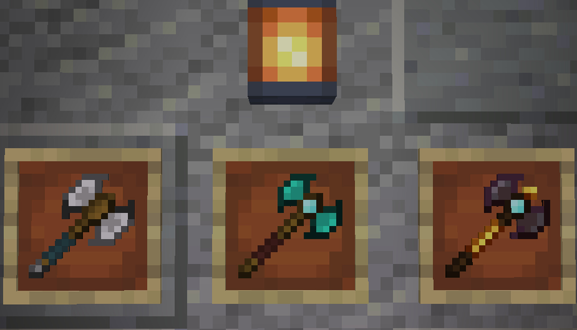 Better Axes - lusiorXD Minecraft Texture Pack