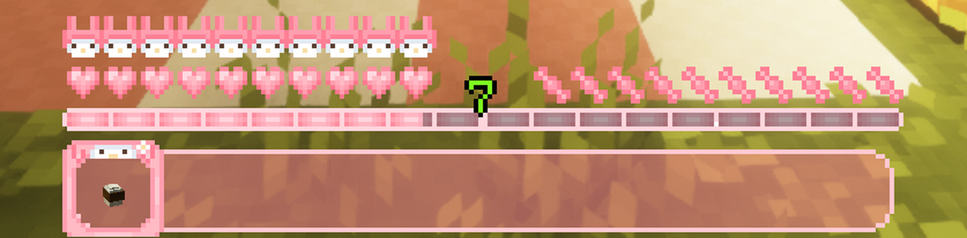 🌸 My Melody Hotbar 🌸 ♡ Minecraft Texture Pack