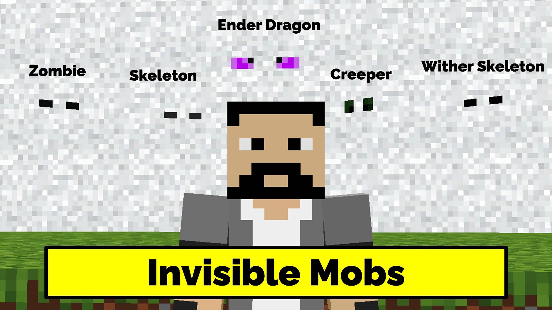 Minecraft But Mobs Are Invisible Minecraft Texture Pack