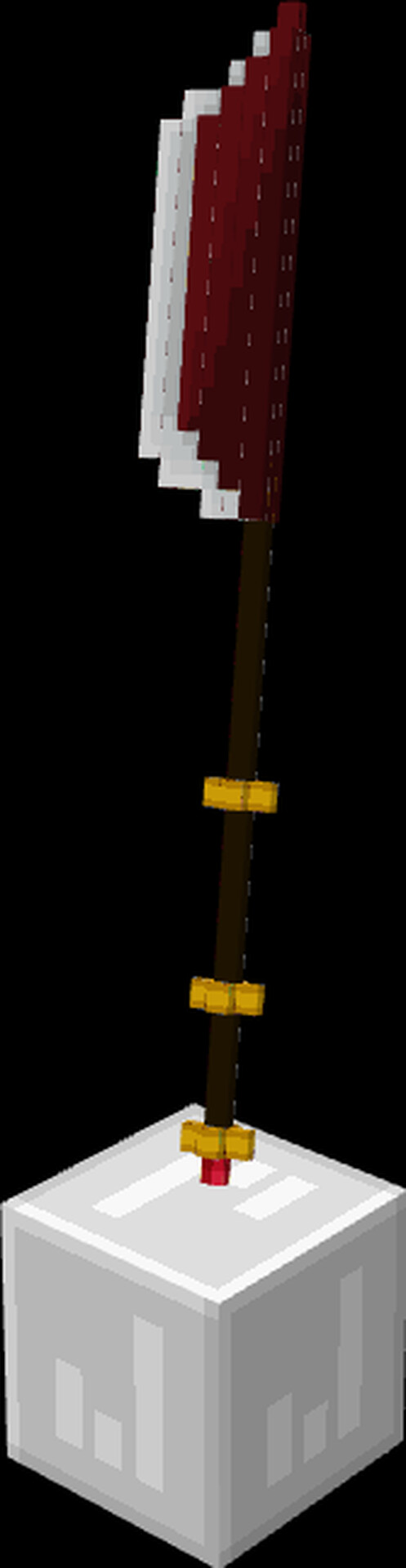 Wyrm Naginata - Custom Items - 3D Model - JAVA Minecraft Texture Pack
