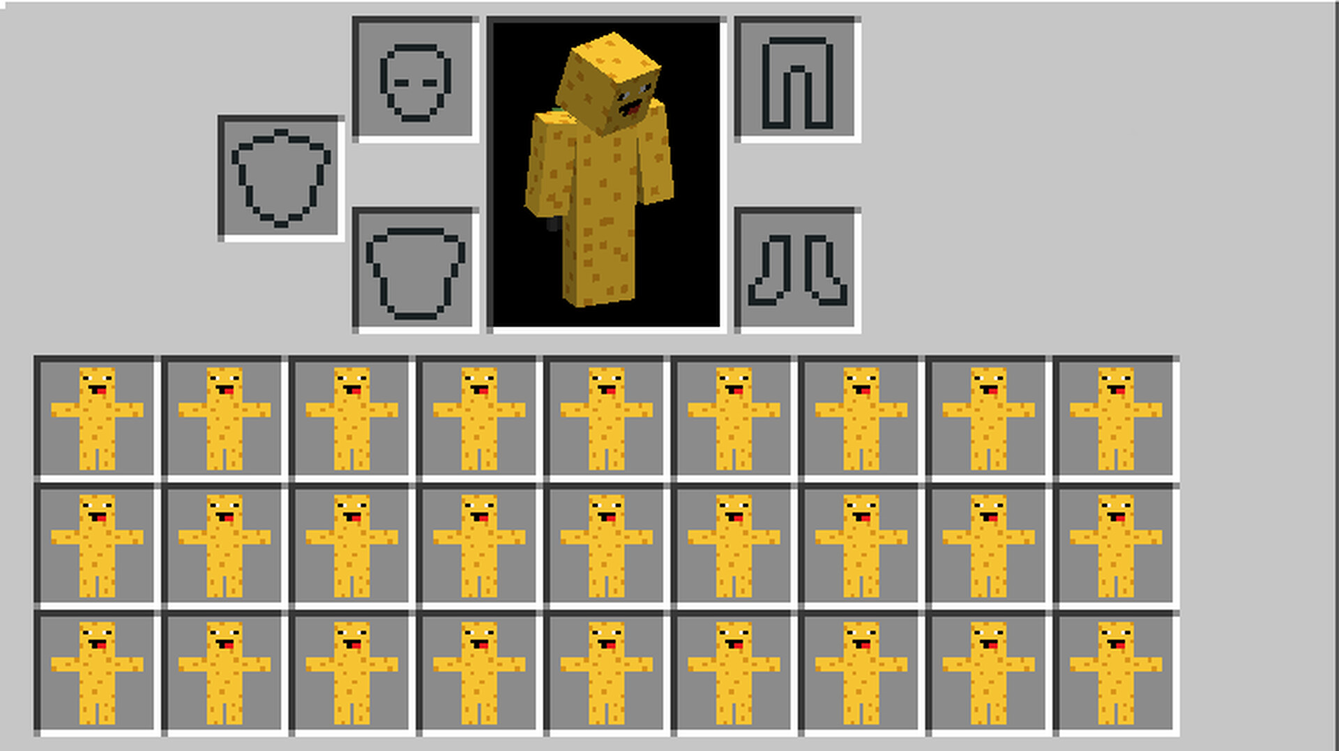 Cheese Totem Minecraft Texture Pack