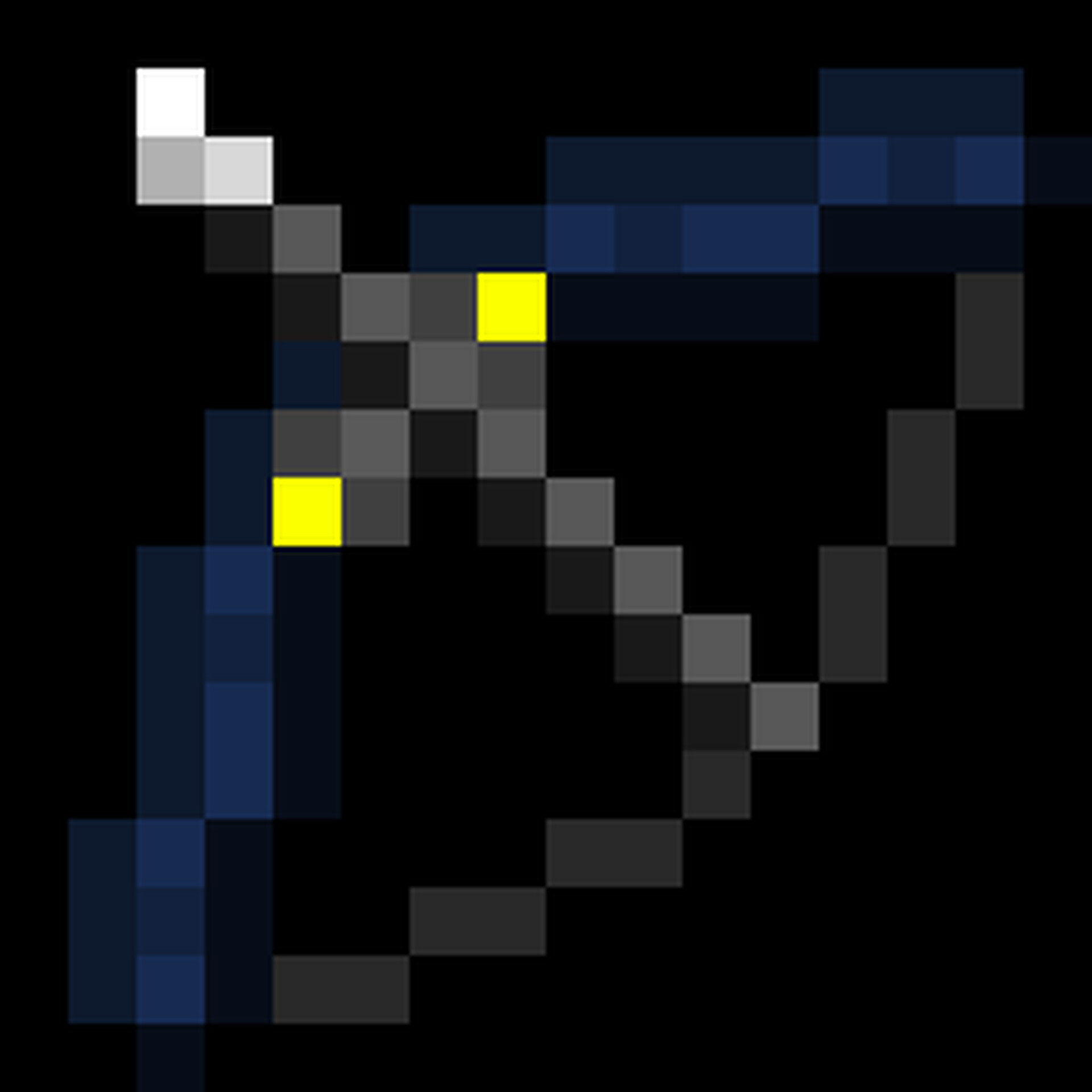 Blue Bow + Lights Minecraft Texture Pack