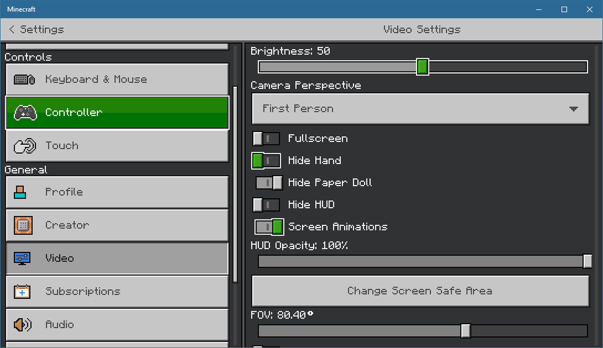 Better UI Components (Bedrock) Minecraft Texture Pack