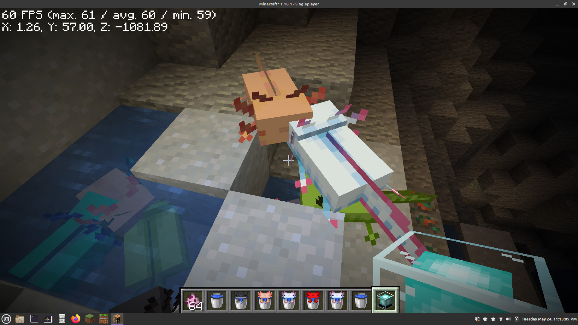 More Axolotl Variants Mod Retexture V2 Minecraft Texture Pack