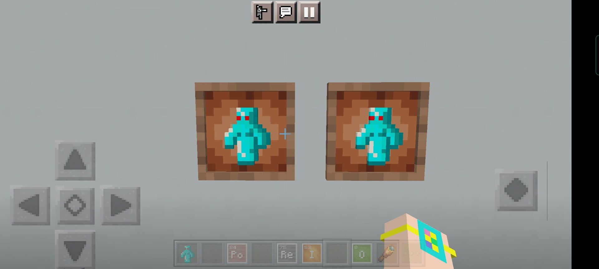 Totem diamond for Minecraft Bedrock Minecraft Texture Pack