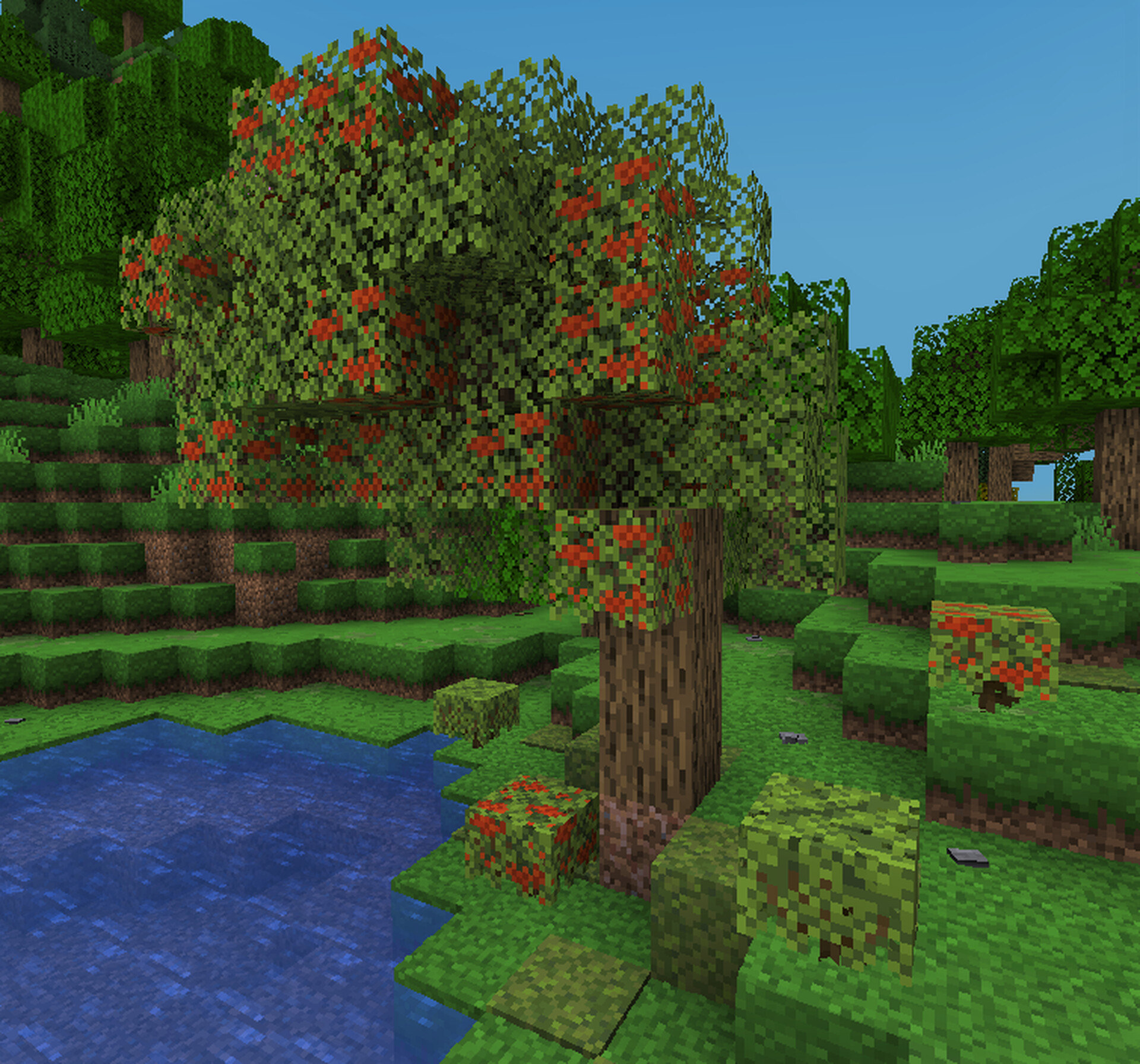 Azalea to Rowan Tree Minecraft Texture Pack