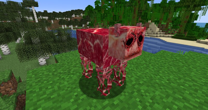 Horror Animals Minecraft Texture Pack