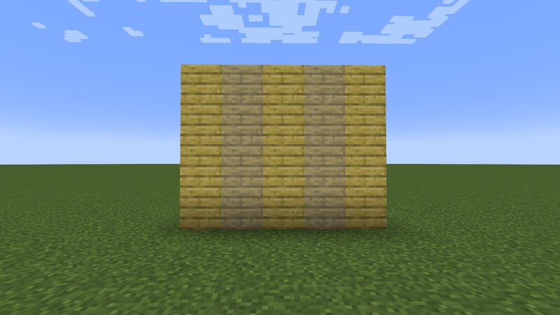 bogie's Bamboo to Normal Planks Minecraft Texture Pack