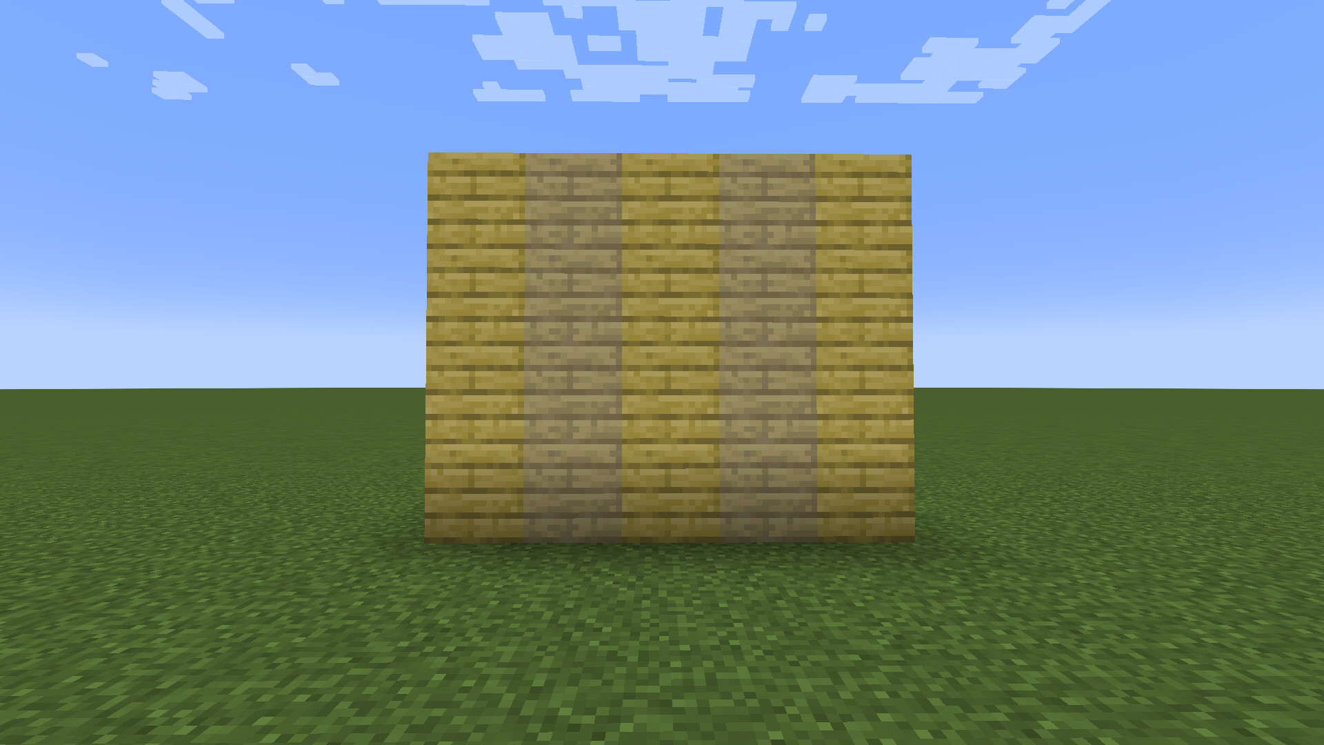 bogie's Bamboo to Normal Planks Minecraft Texture Pack