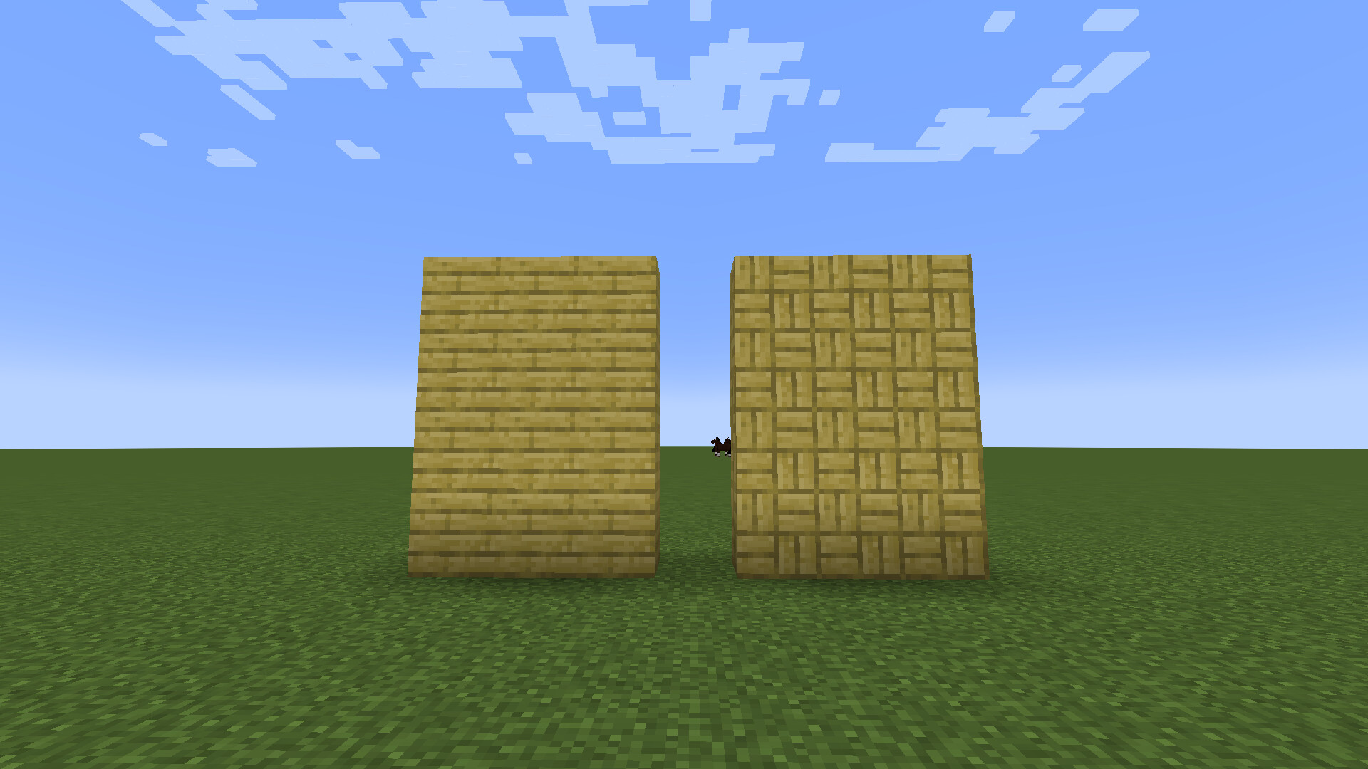 bogie's Bamboo to Normal Planks Minecraft Texture Pack