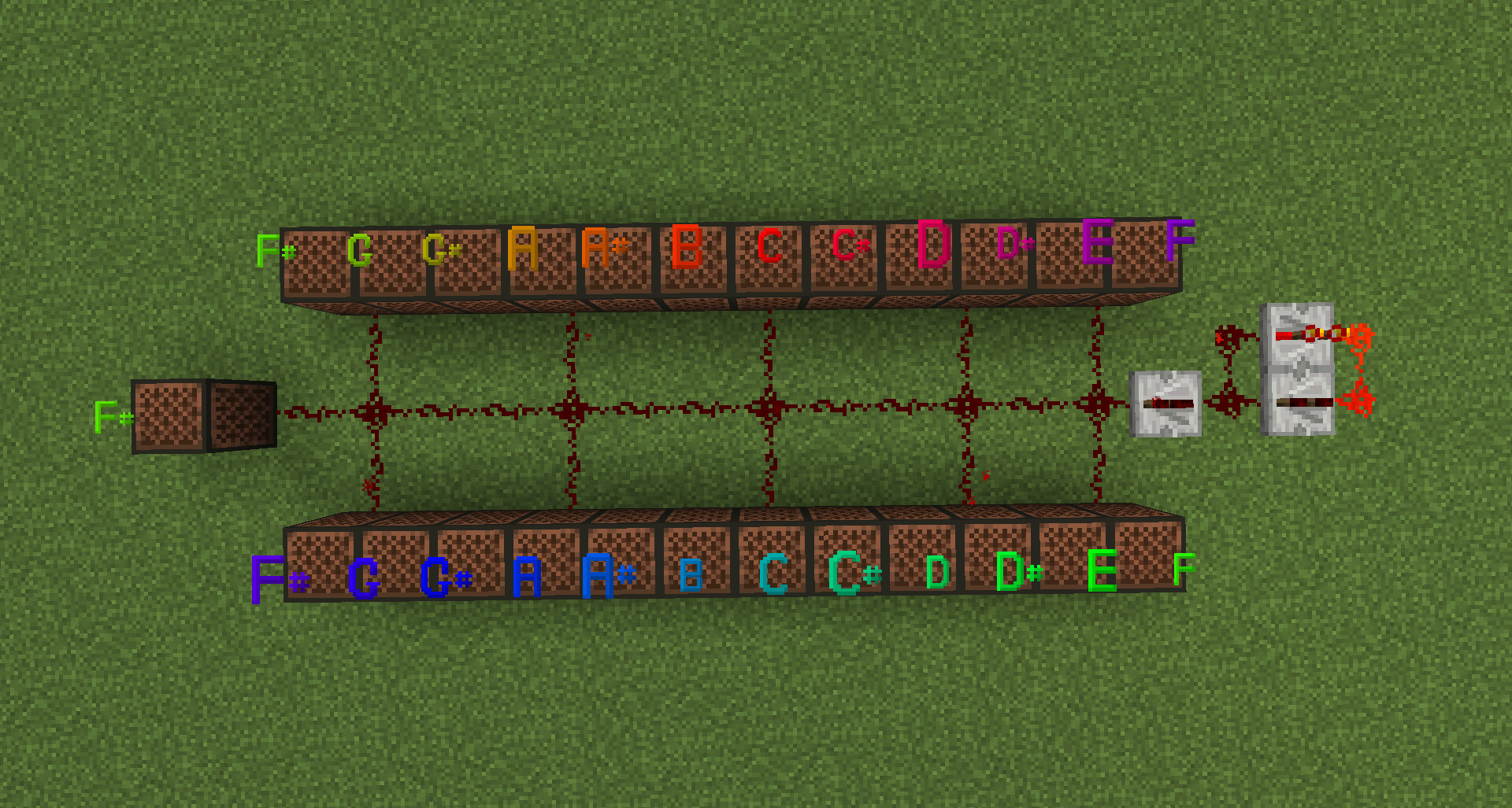 Note Letters Minecraft Texture Pack