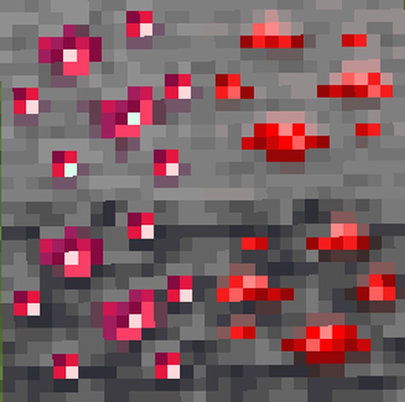Emerald to Ruby Minecraft Texture Pack