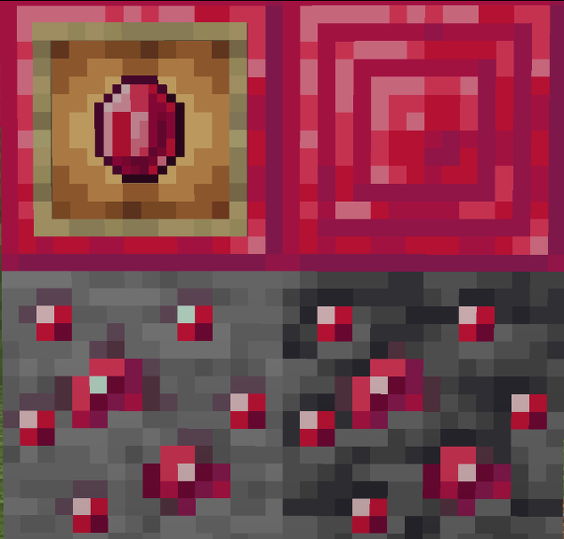 Emerald To Ruby Minecraft Texture Pack