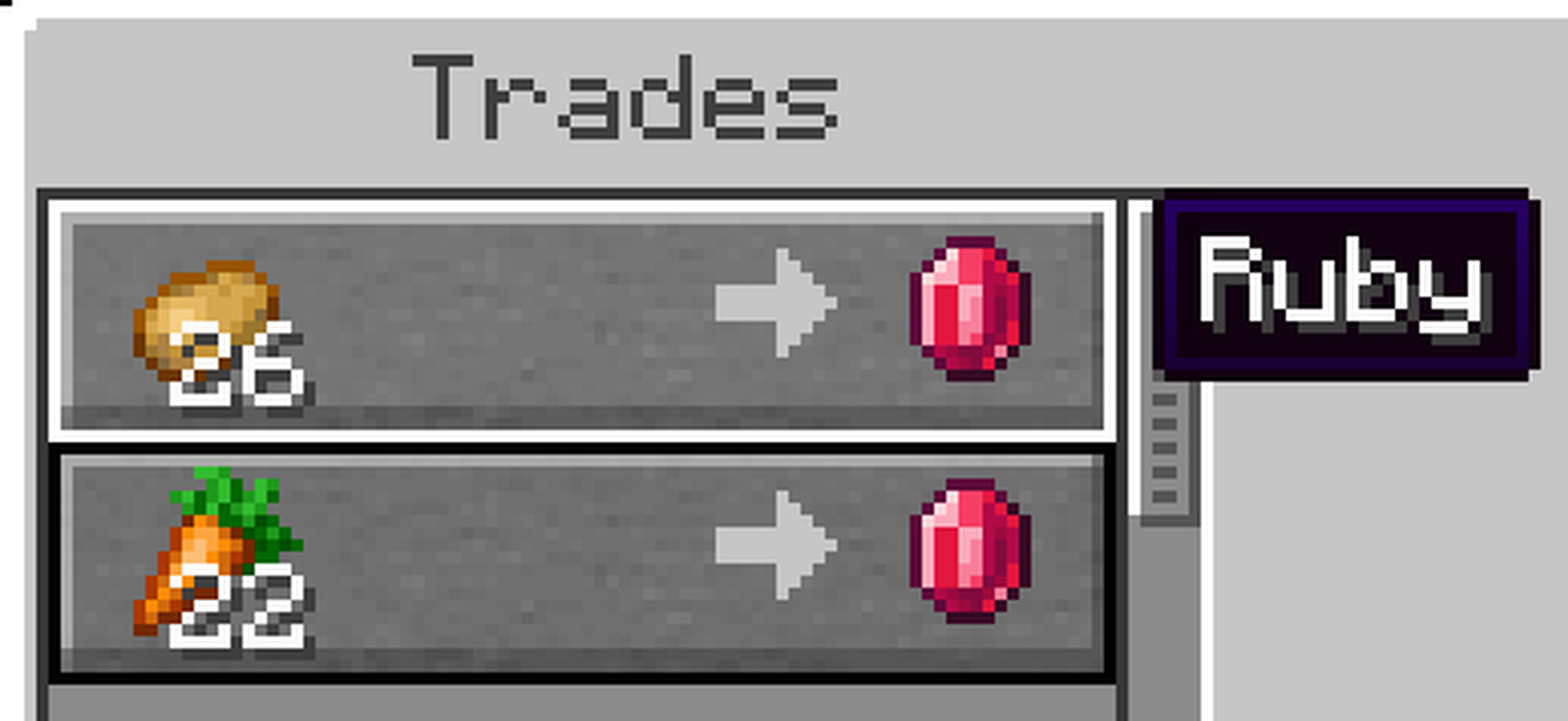 Emerald to Ruby Minecraft Texture Pack