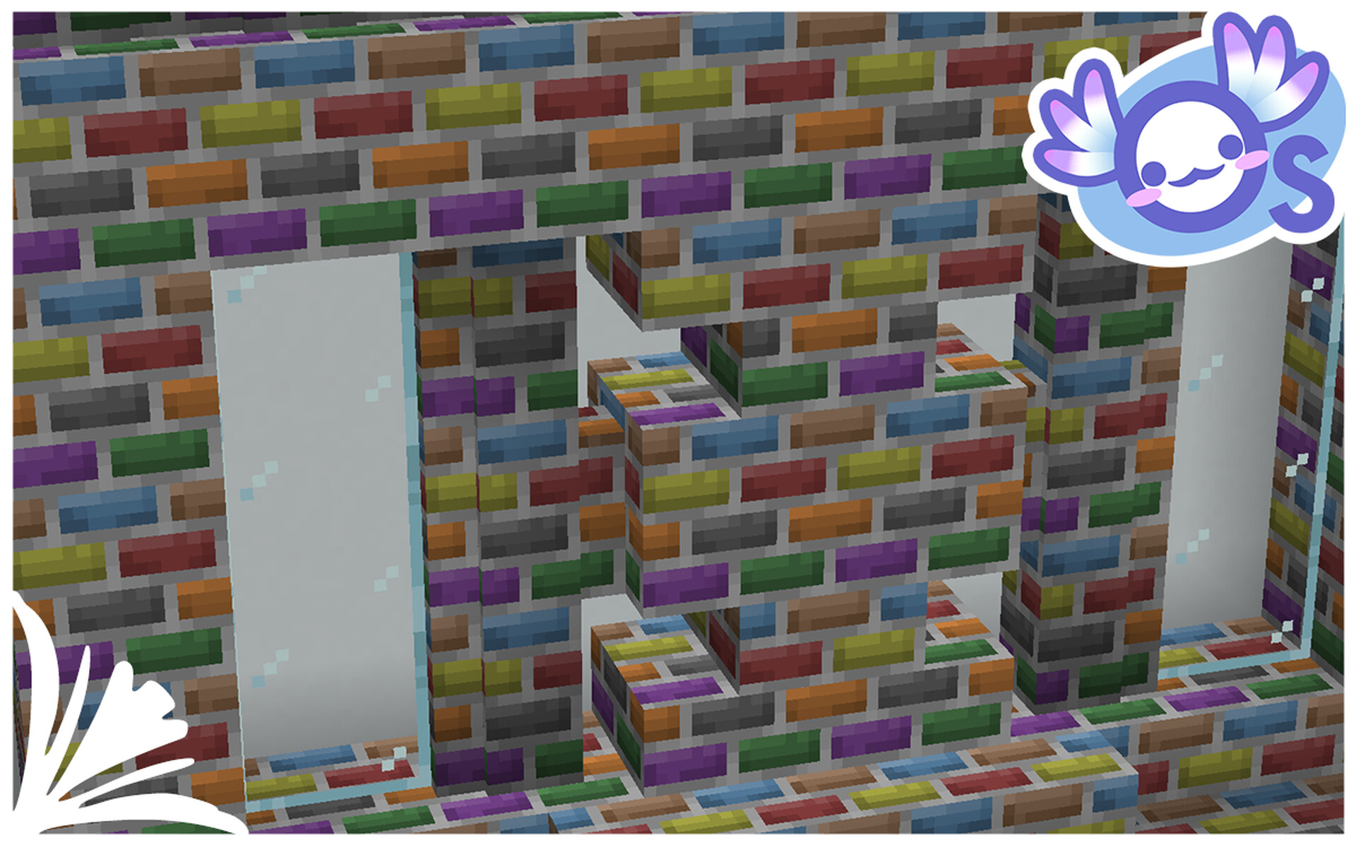 Rainbow Bricks Minecraft Texture Pack