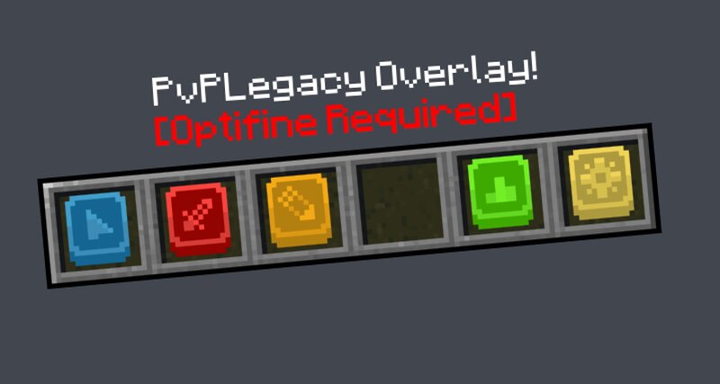 PvP Legacy Lobby Items Overlay Minecraft Texture Pack
