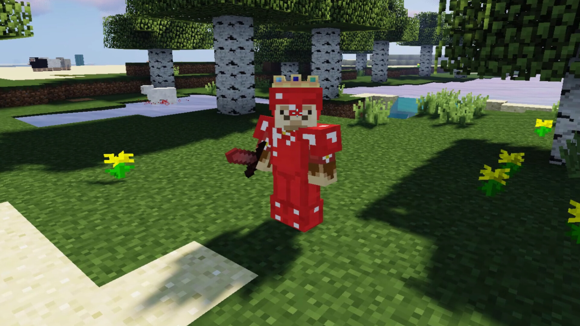 RED Clean And Simple 16x PVP Pack Minecraft Texture Pack