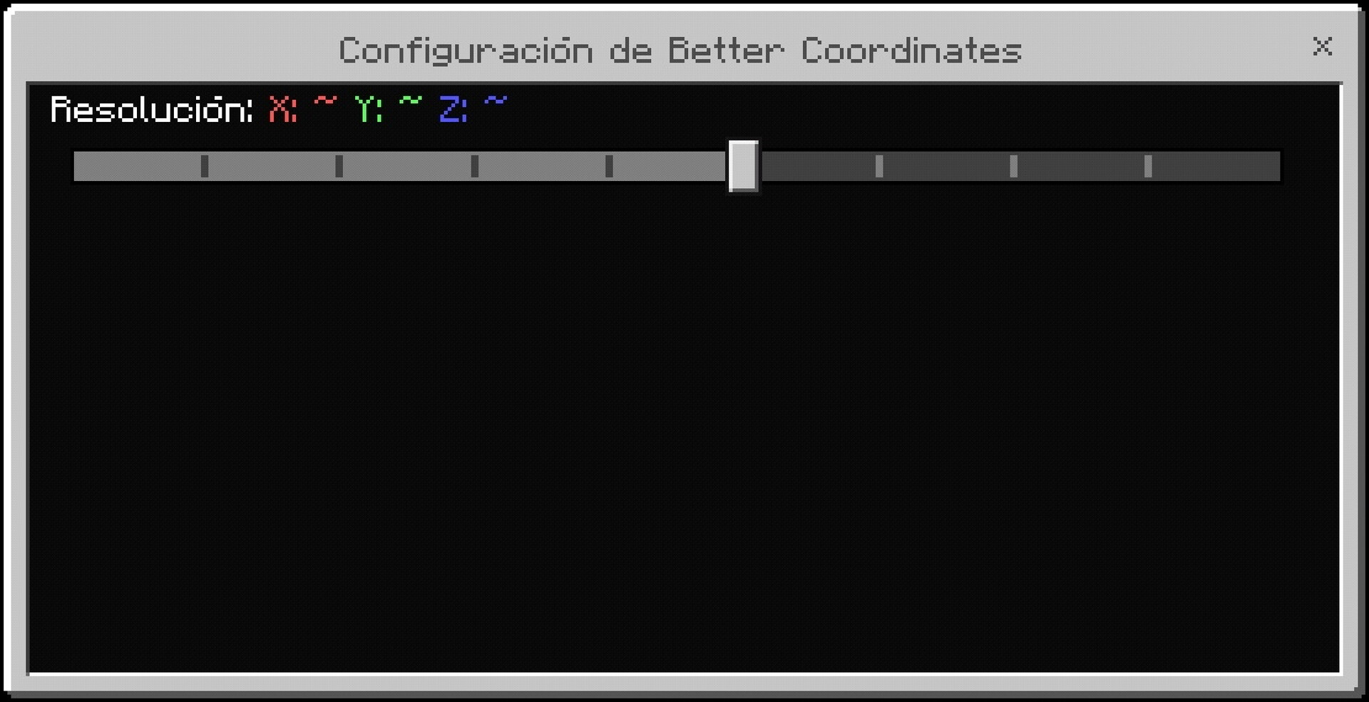 Better Coordinates Minecraft Texture Pack