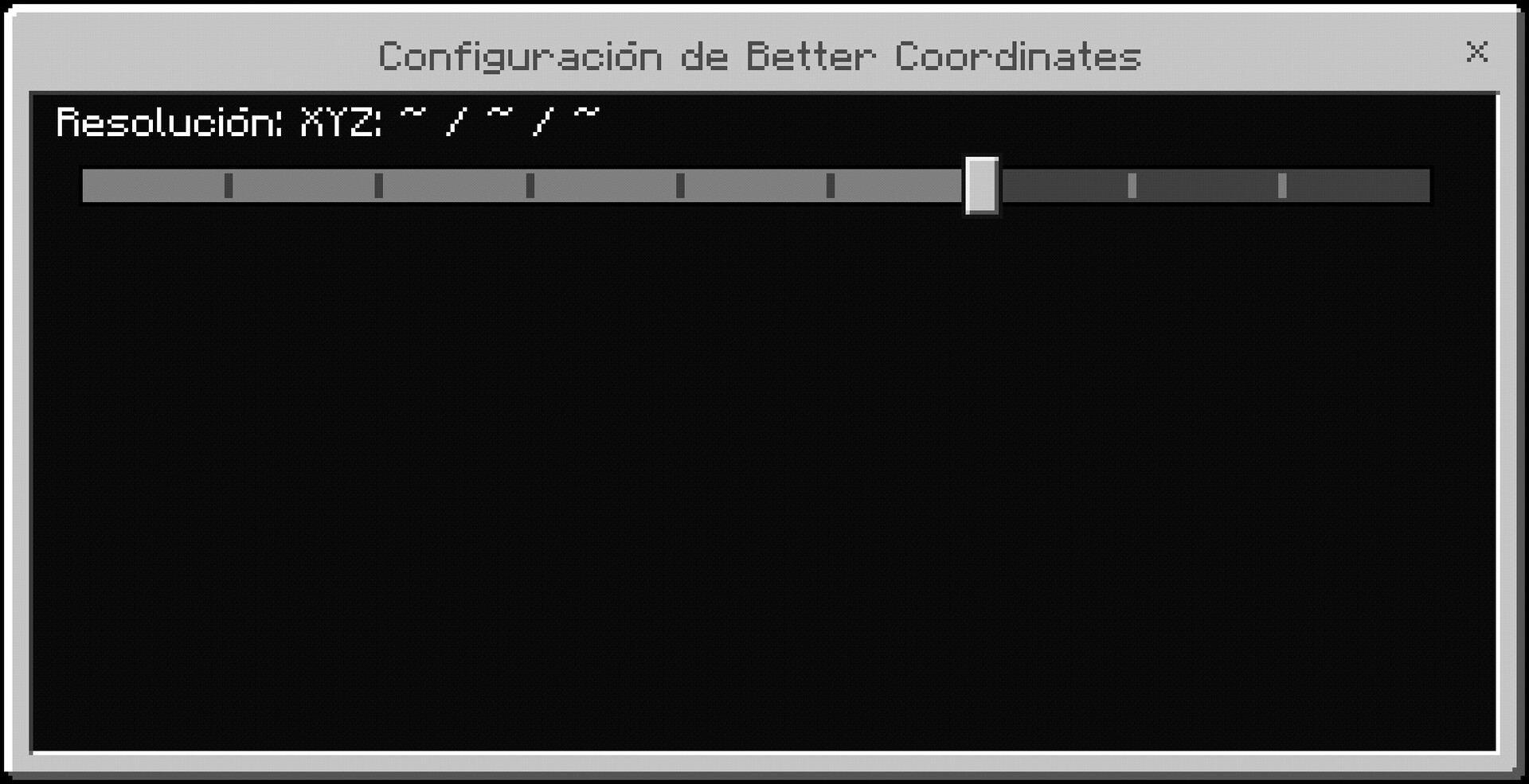 Better Coordinates Minecraft Texture Pack