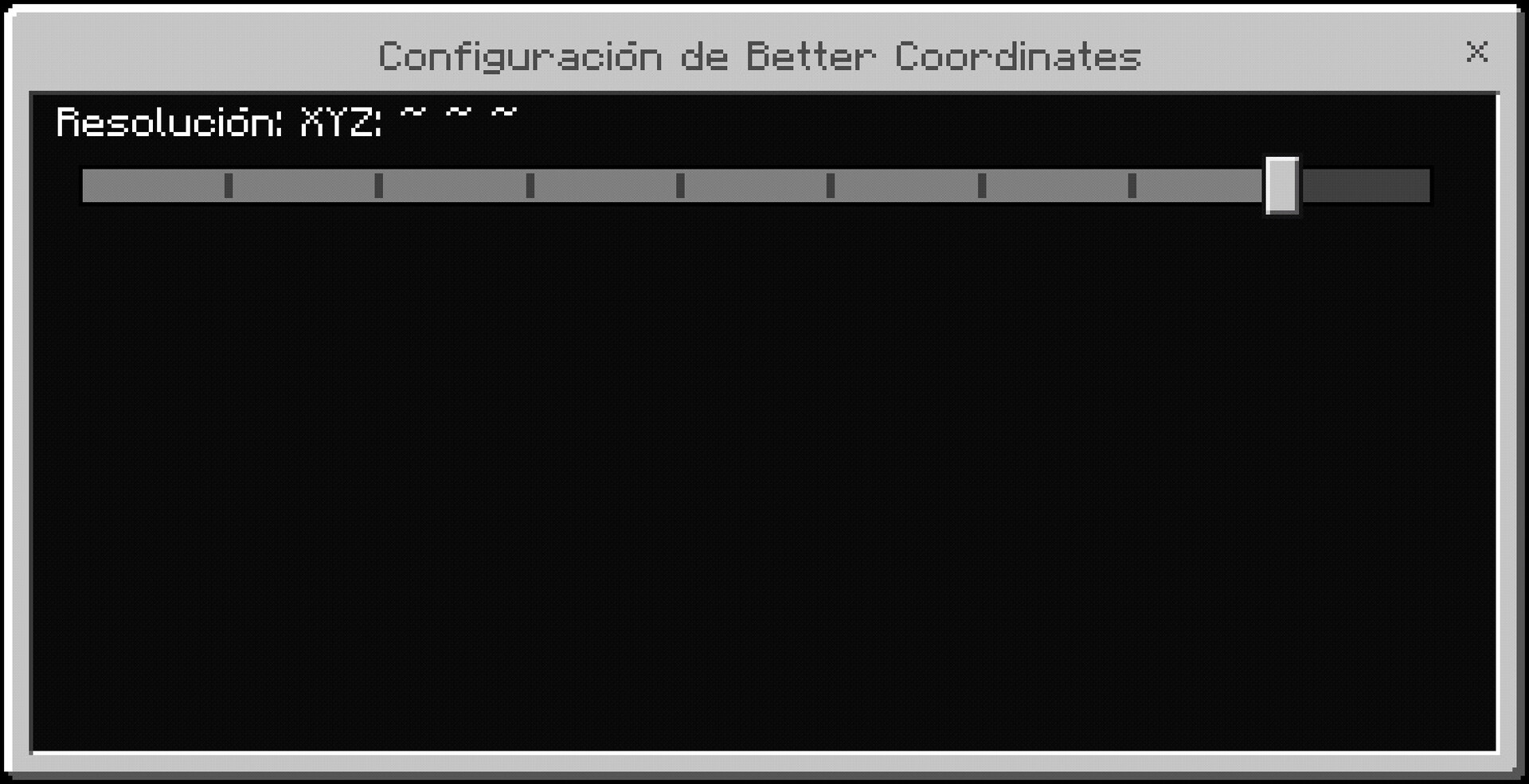Better Coordinates Minecraft Texture Pack