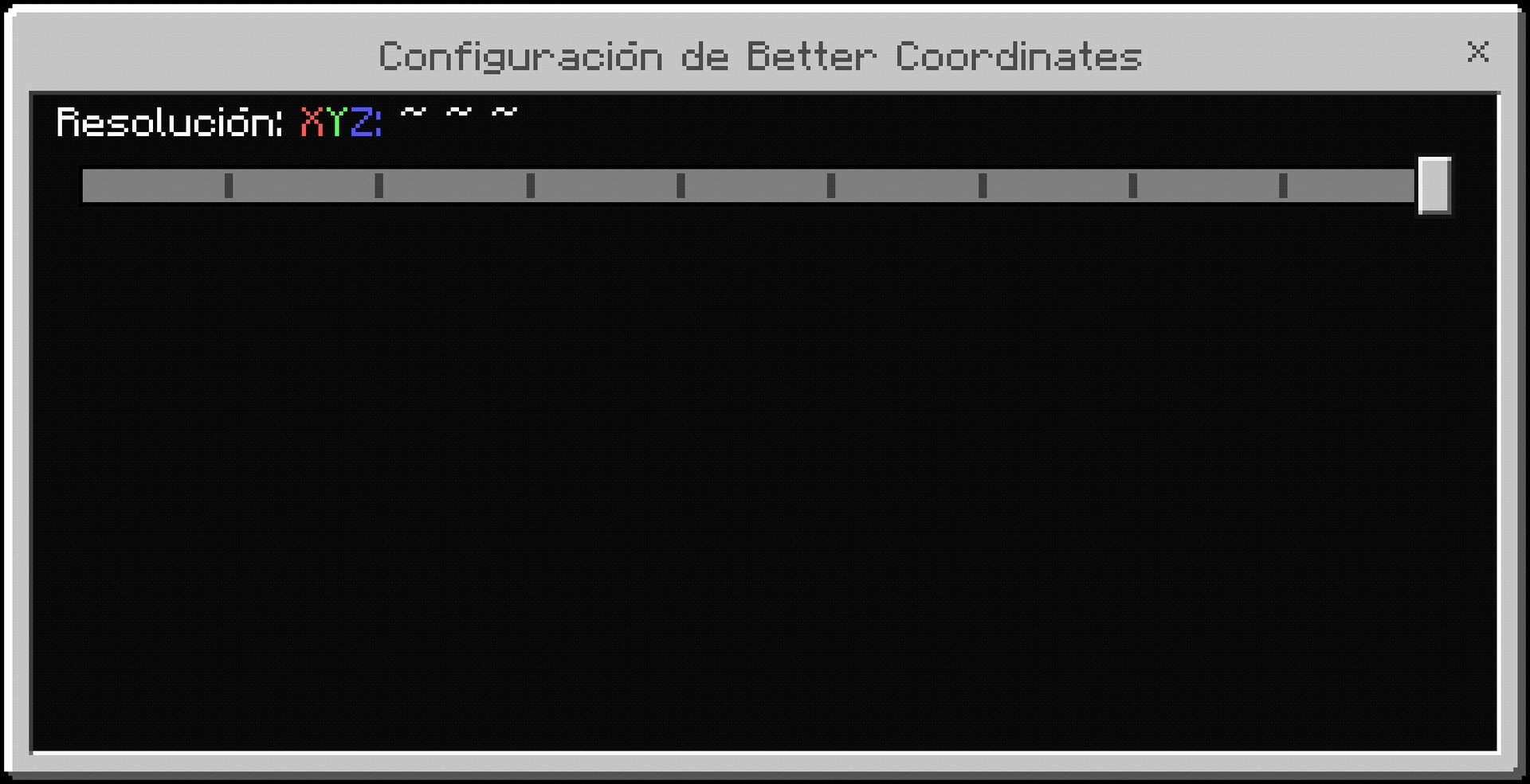 Better Coordinates Minecraft Texture Pack