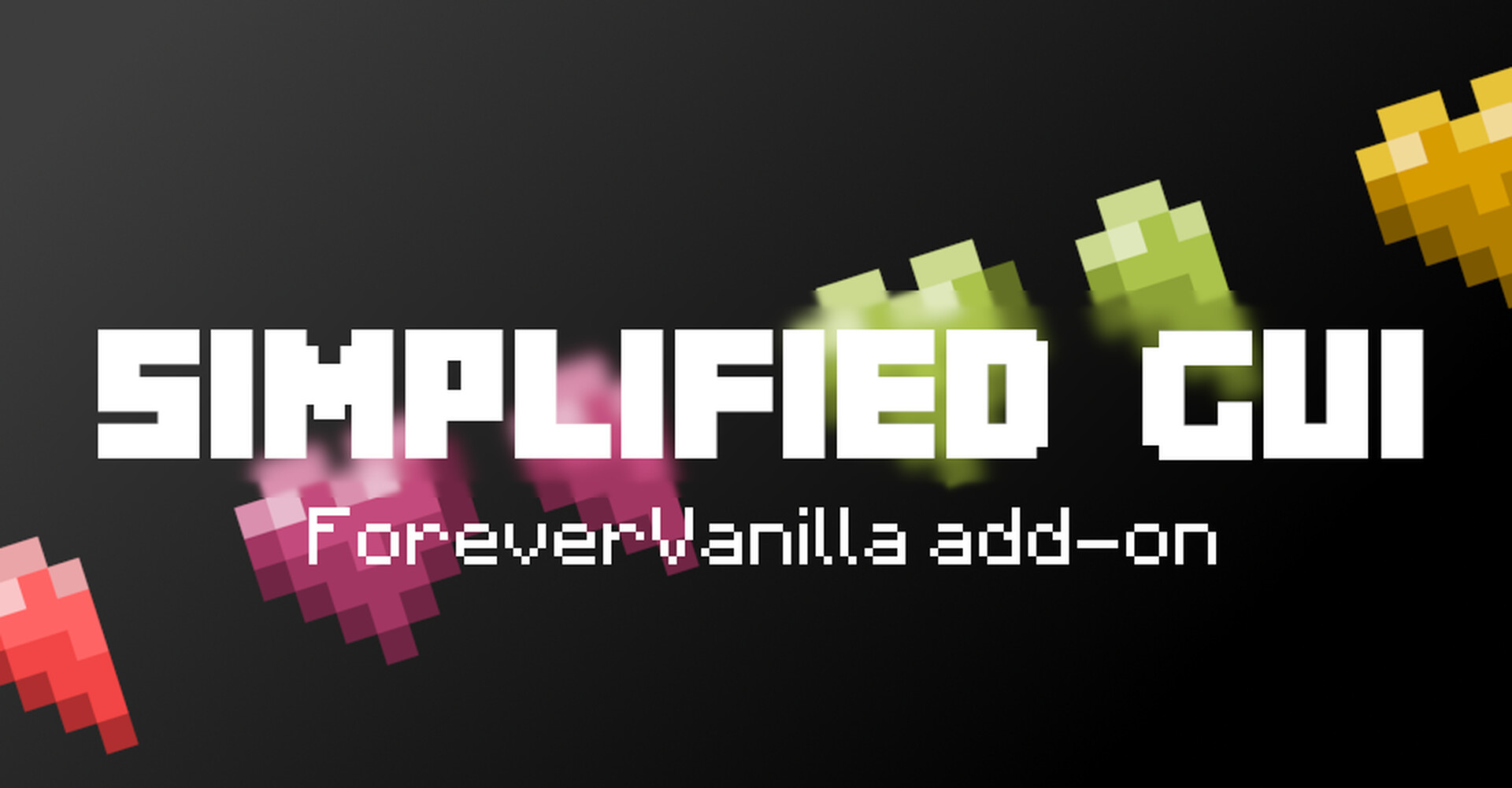 Simplified Gui - kova add-on Minecraft Texture Pack