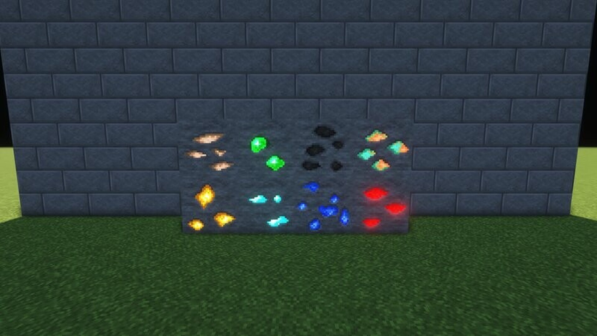 Less Visible Ores FAITHFUL 32x (Bedrock) Minecraft Texture Pack