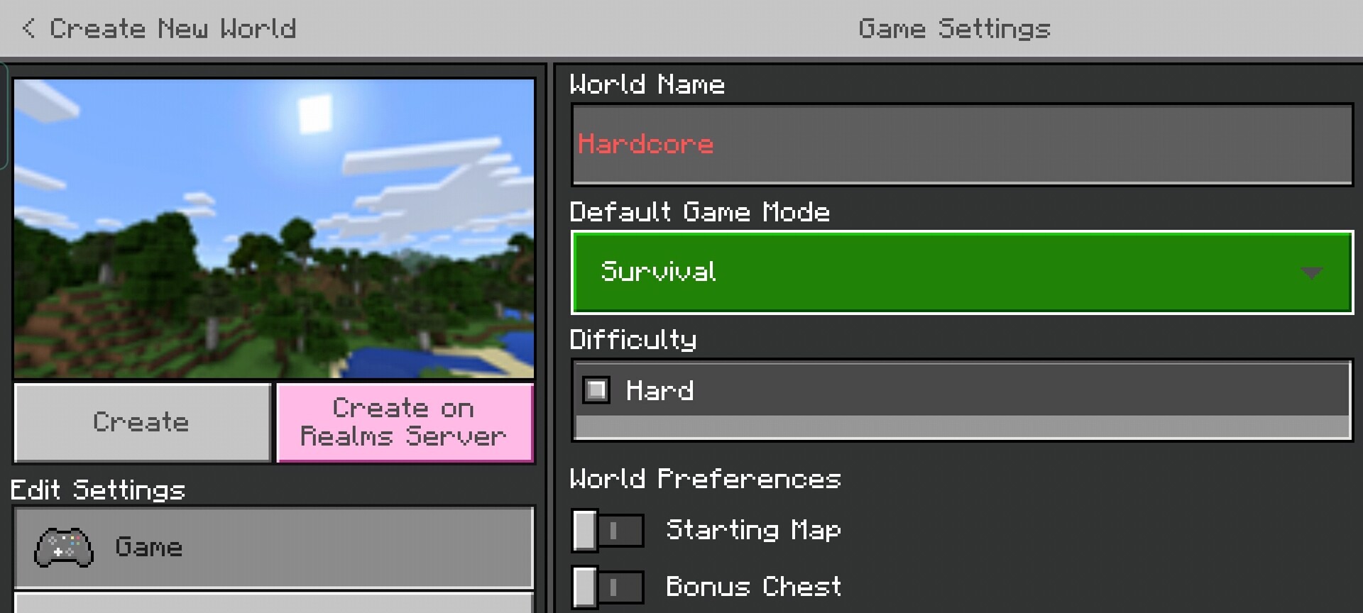 Hardcore Texture Pack (With Achievements) Minecraft Texture Pack