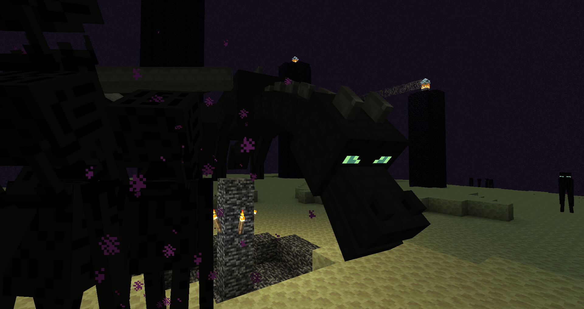 End Coloured End Minecraft Texture Pack